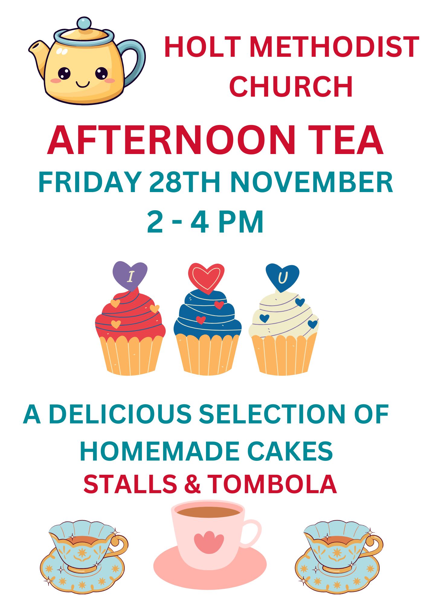Cream Tea – Holt Methodist Church
